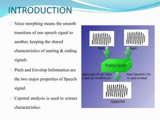 Voice Morping ppt | PPTX