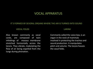 Voice production | PPTX