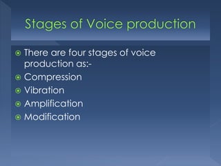Voice production | PPTX