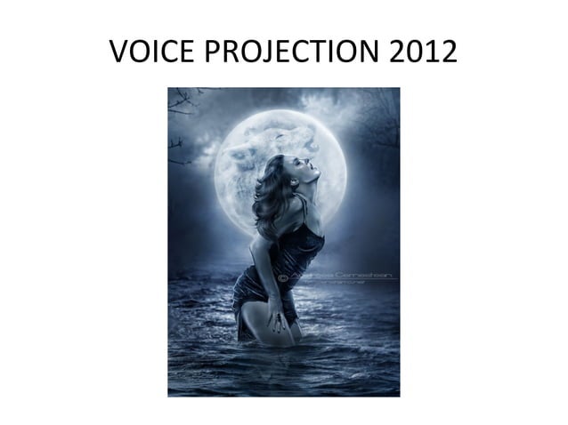 Voice projection 2012 | PPT | Lung and Respiratory Health | Diseases ...