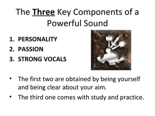 Voice projection 2012 | PPT