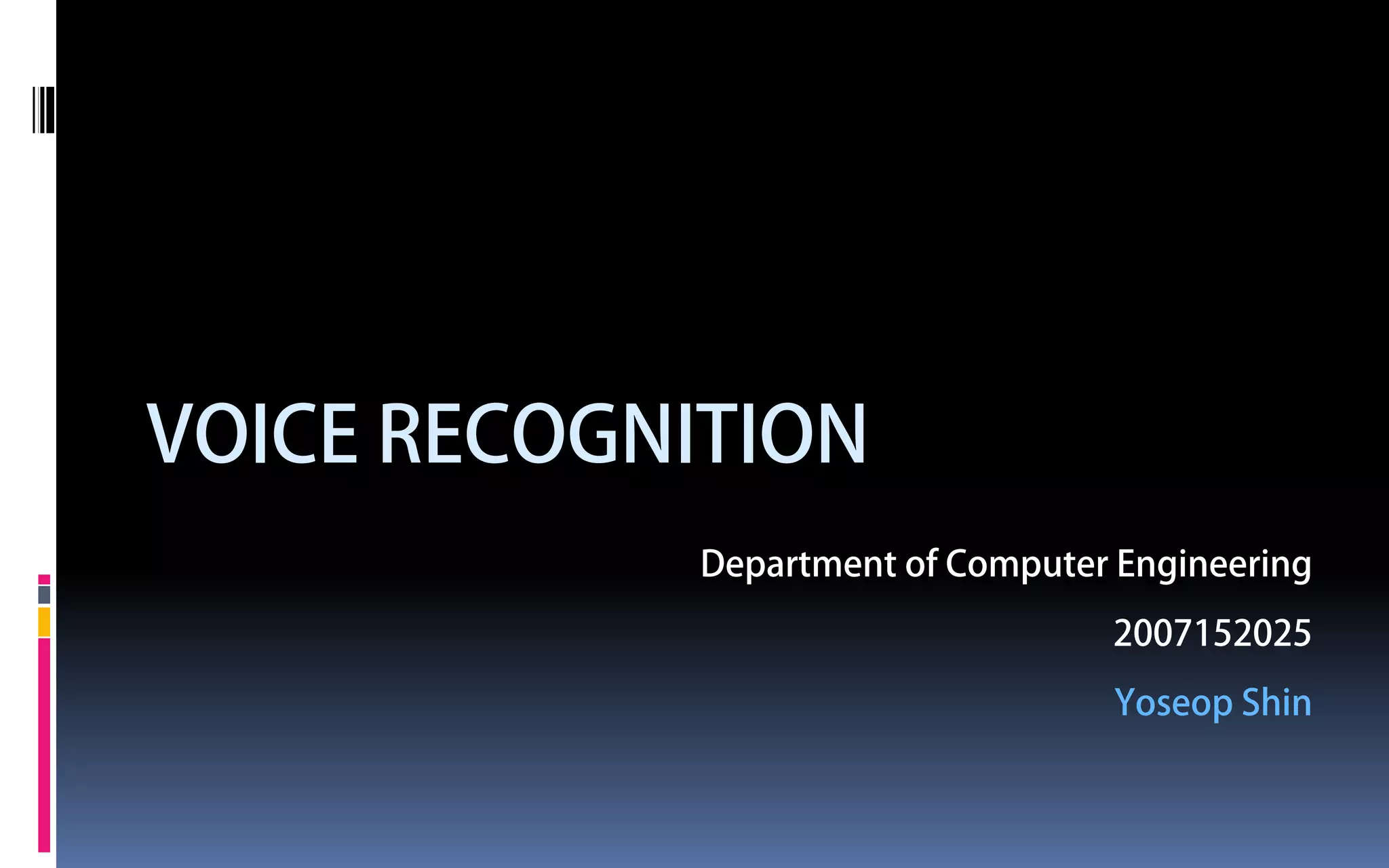 Voice recognition | PDF | Digital Audio | Computer Software and Applications