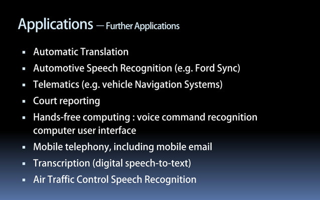 Voice recognition | PDF | Digital Audio | Computer Software and Applications