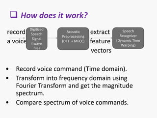 Voice recognition system | PPTX