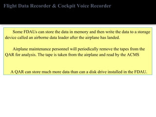 FDR and CVR of Aircrafts | PPT