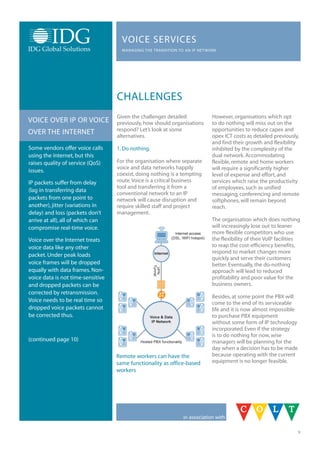COLT Telecom - Voice Services Managing the transition to an IP Network ...