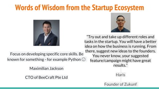 Breaking Into Startups as A Developer | PPTX