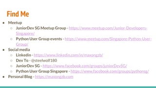 Breaking Into Startups as A Developer | PPT