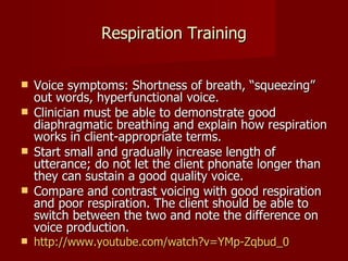 Voice Therapy | PPT