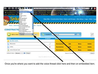 How to create a Voicethread | PPT