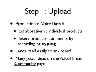 Voicethread as an approach to communication in eTwinning projects | PDF