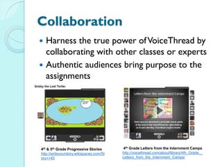 VoiceThread for Interactive Projects | PPT