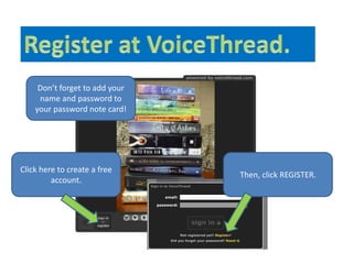 Book Talk with VoiceThread | PPTX