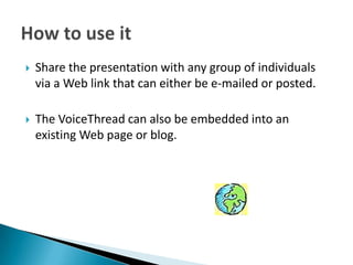 VoiceThread Basics | PPTX