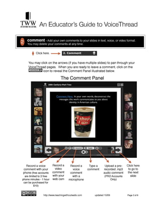 Voicethread Intro | PDF
