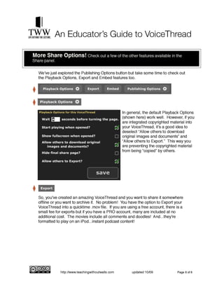 Voicethread Intro | PDF
