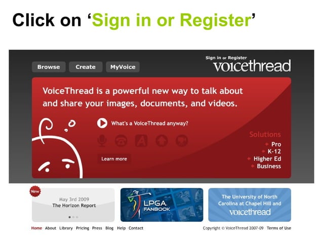 Voicethread Presentation | PPT