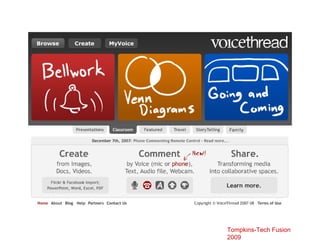 Voicethread techfusion | PPT