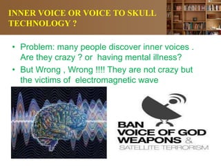 Voice to skull technology | PPTX
