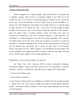 voice browser | DOCX