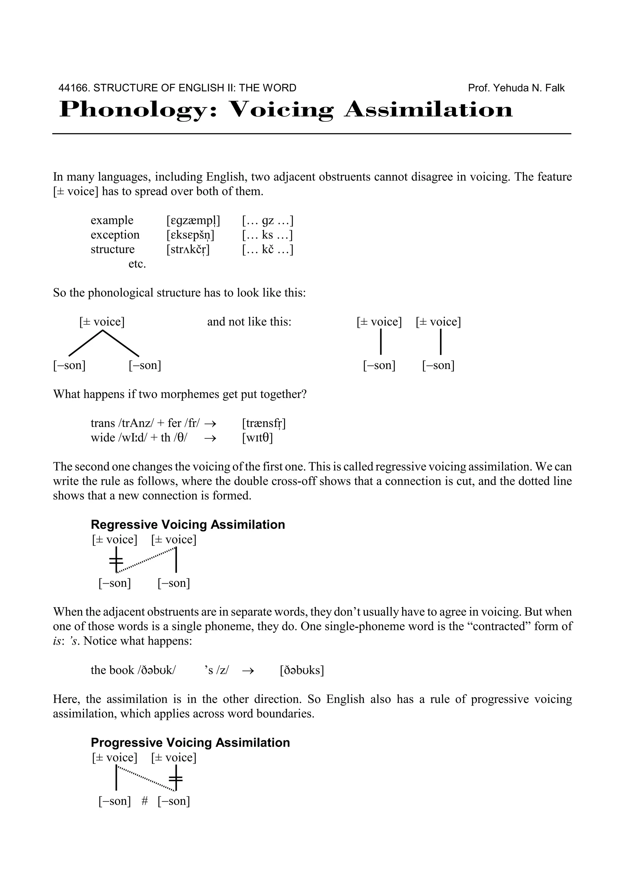 Voicing | PDF