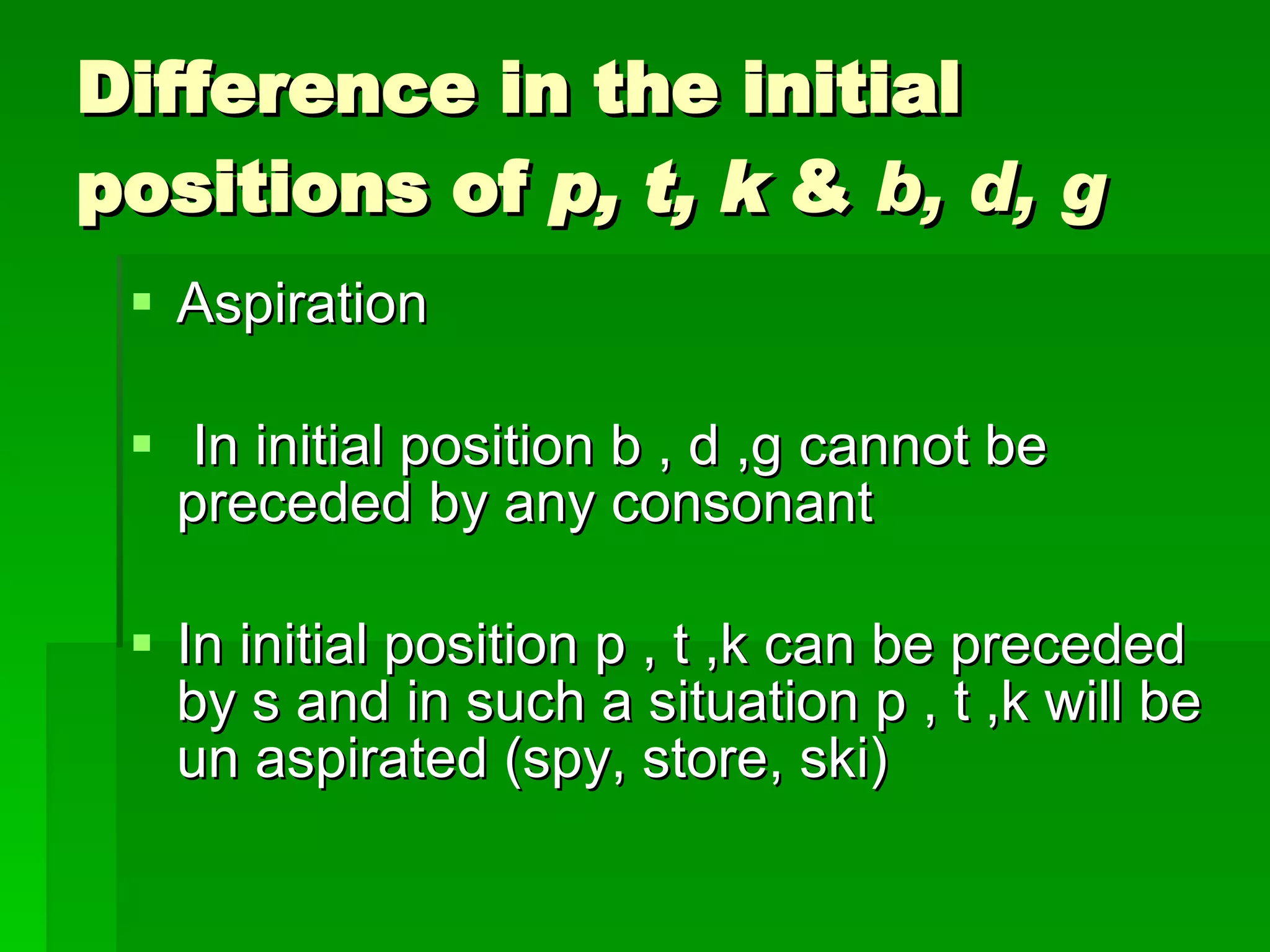 Voicing And Consonants | PPT