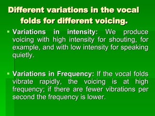 Voicing And Consonants | PPT
