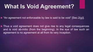 Void Agreement | PPTX