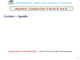 Void Agreement and Capacity of Conntract.pptx