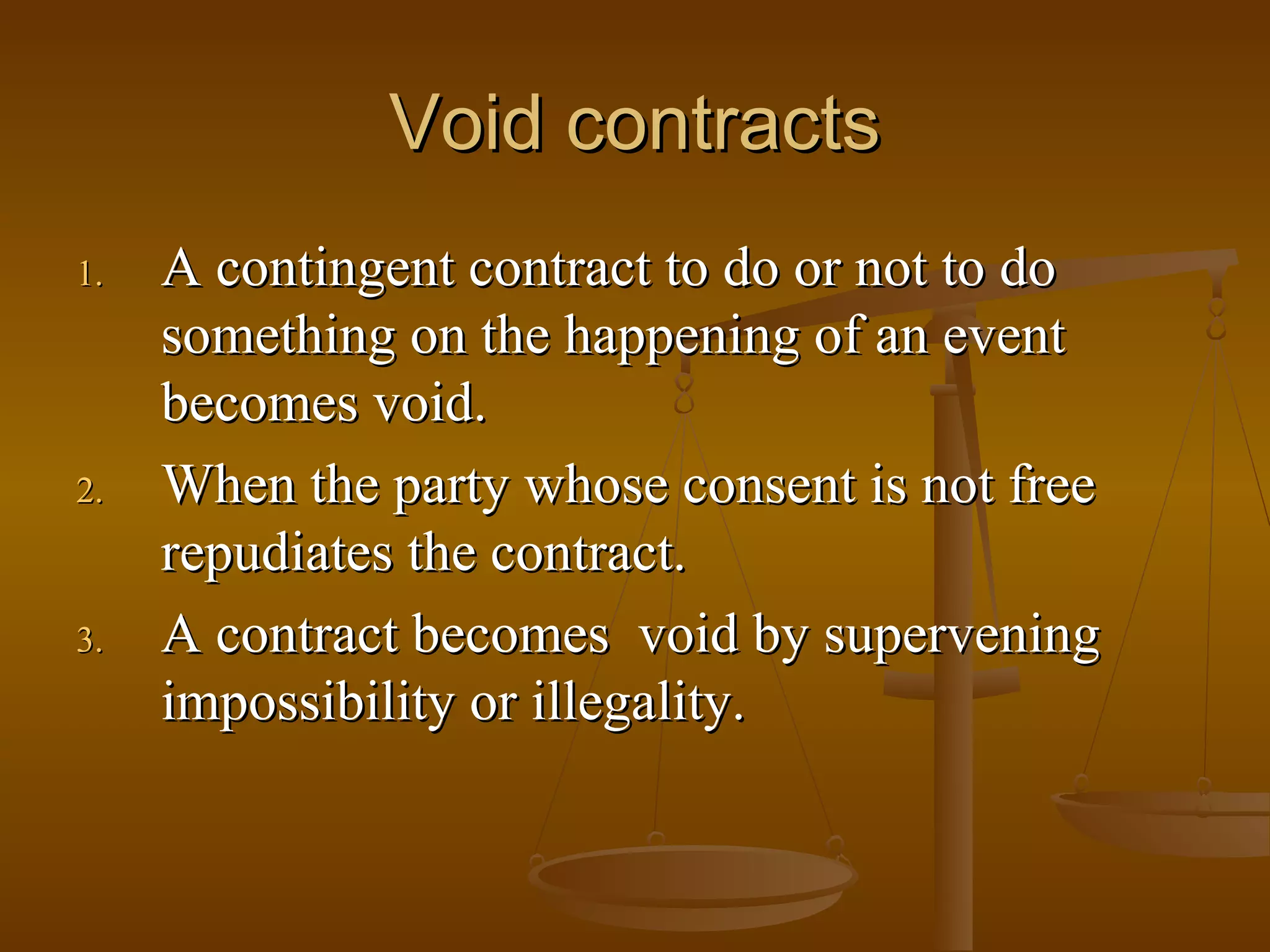 Void agreements | PPT