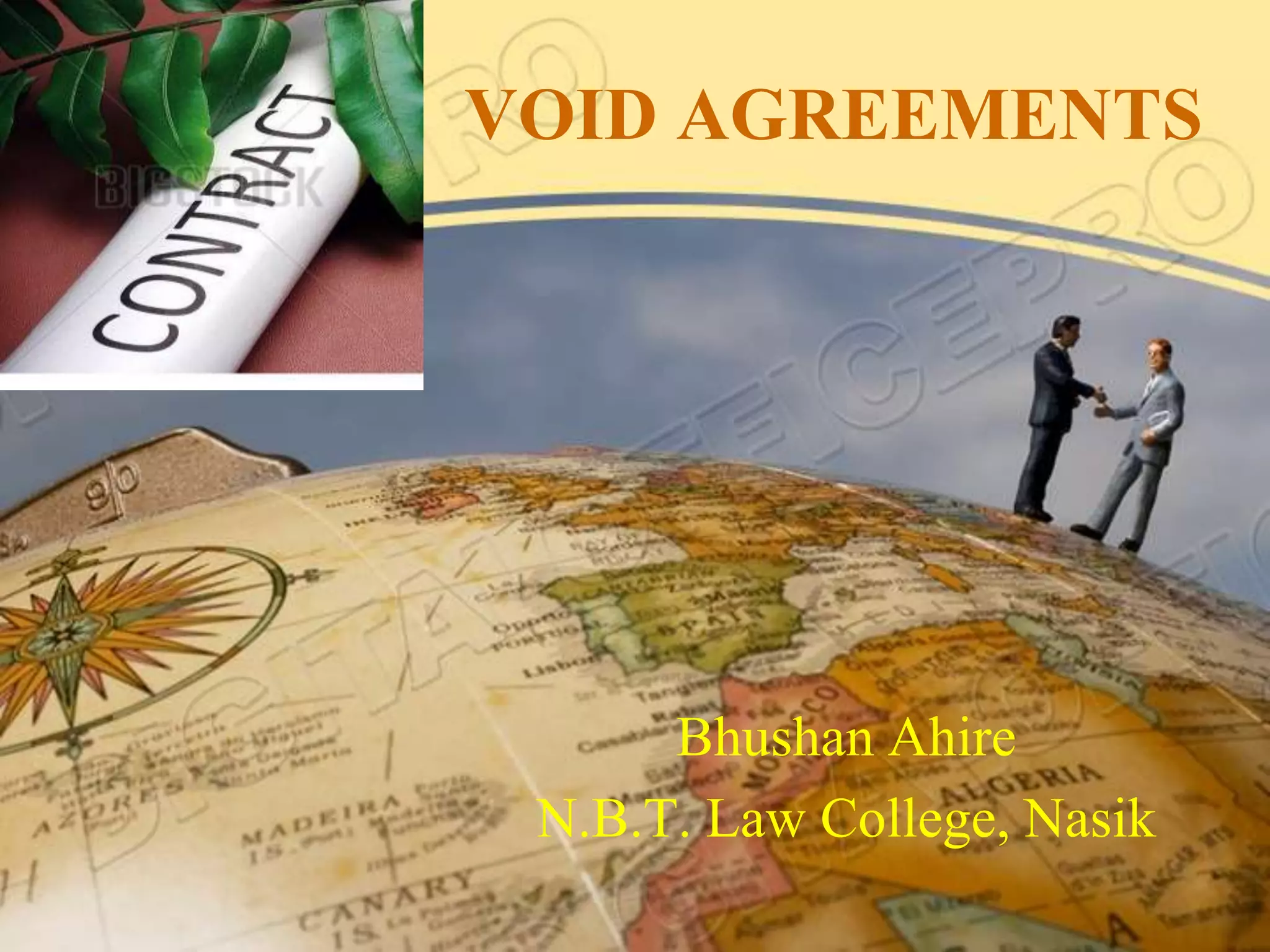 Void agreements | PPTX