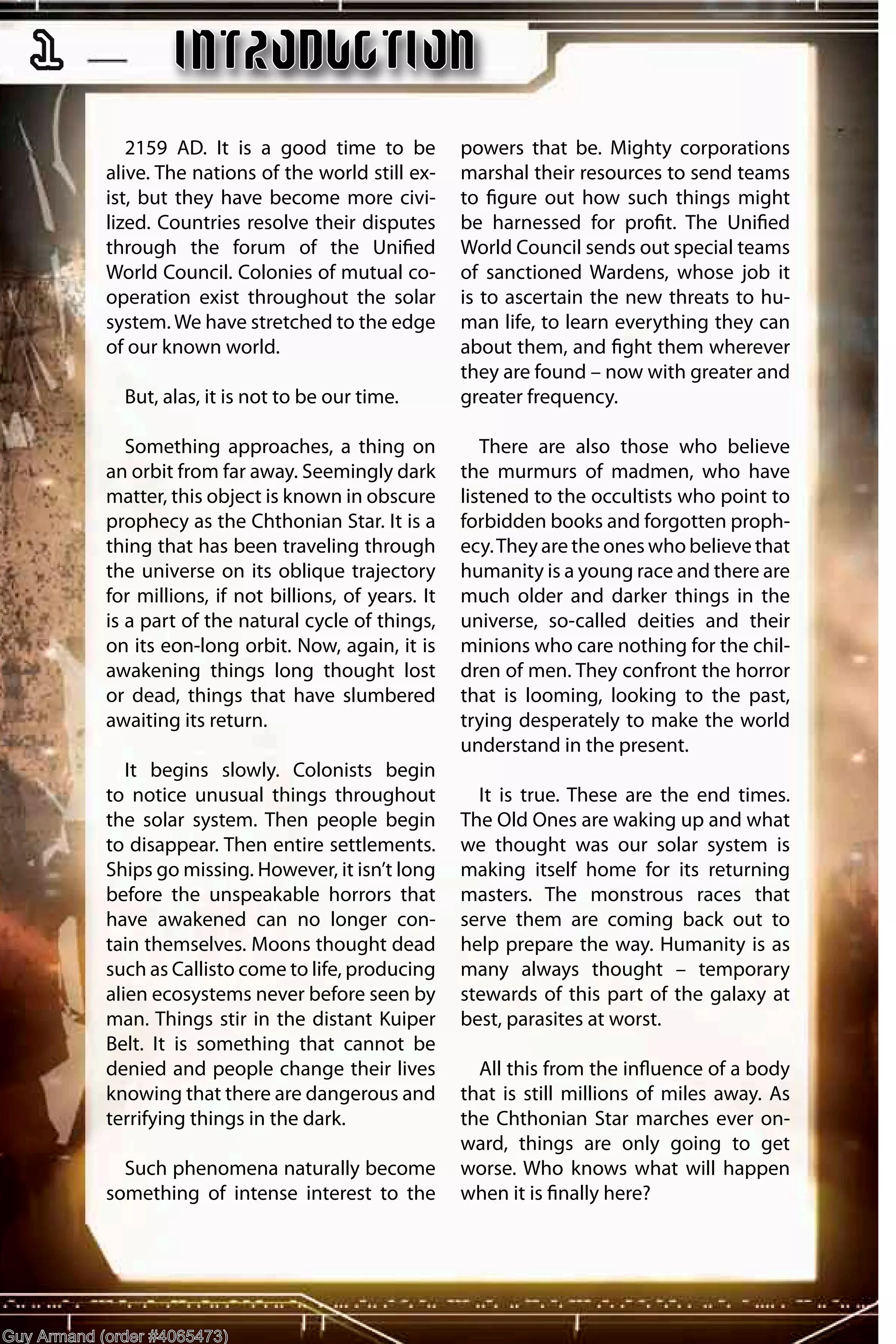 Void quick start rules | PDF