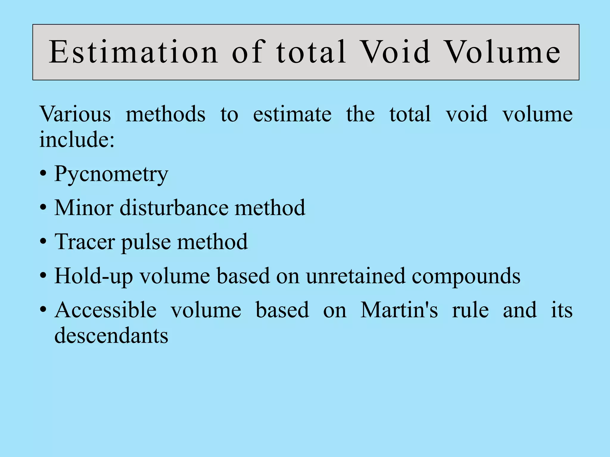 Void volume | PPTX