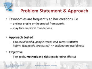 Conference Paper presentation at INSCI2016: An empirically informed ...