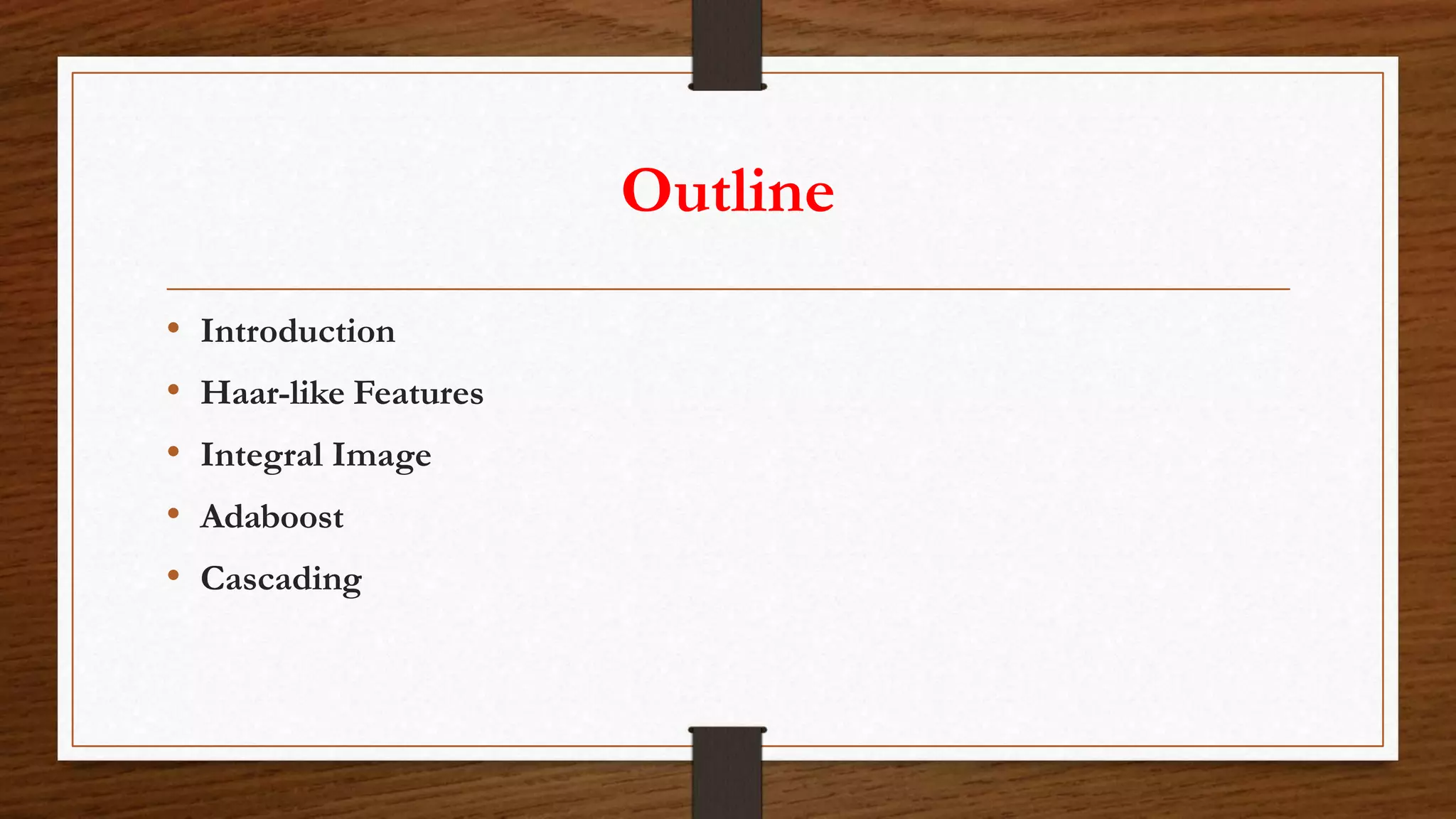 Viola-Jones Object Detection | PPTX