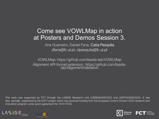 VOWLMap: Graph-based Ontology Alignment Visualization and Editing | PPT