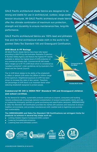 Shade Sail Specification - 340PRO | PDF