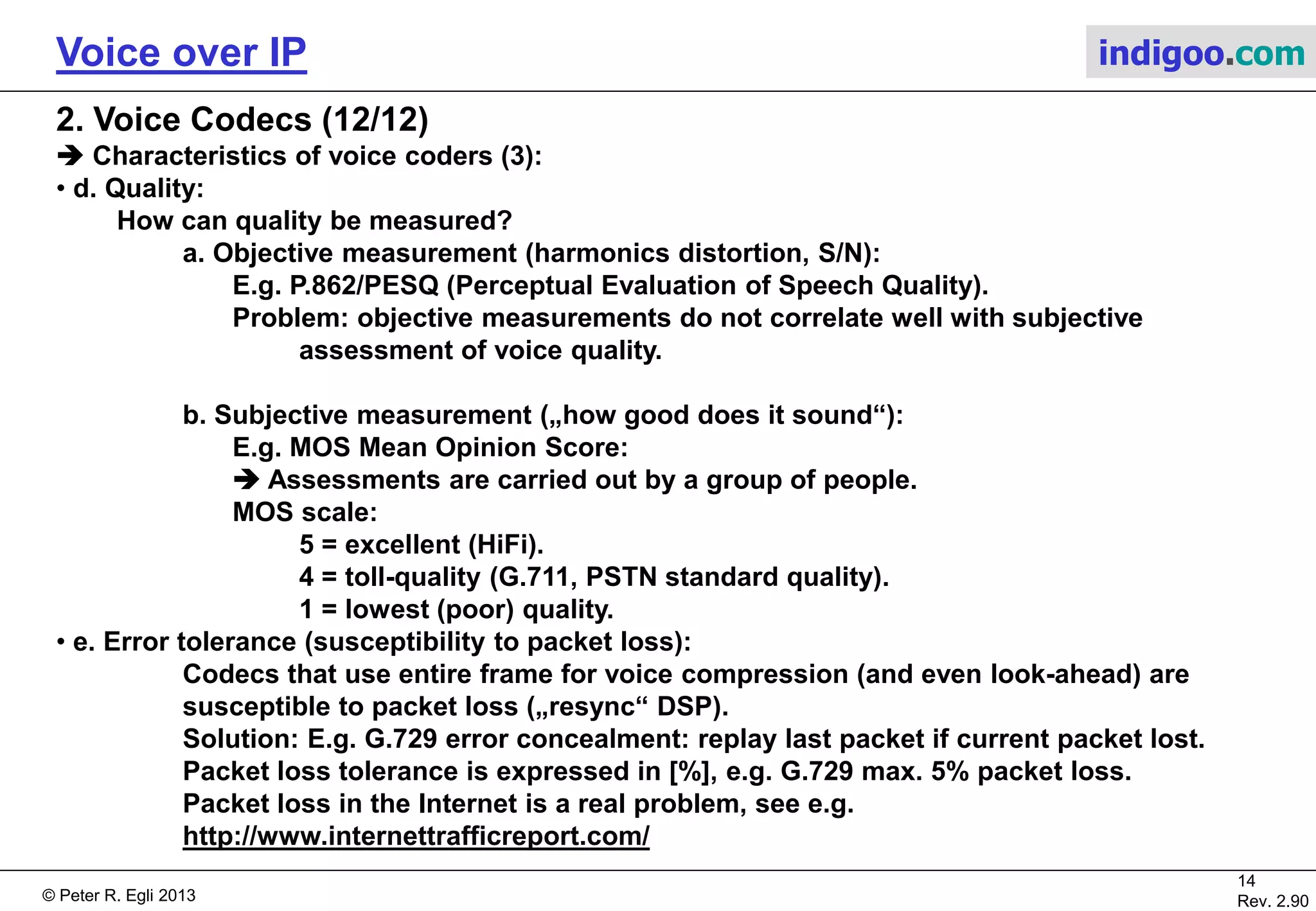 Voice over IP (VoIP) | PDF