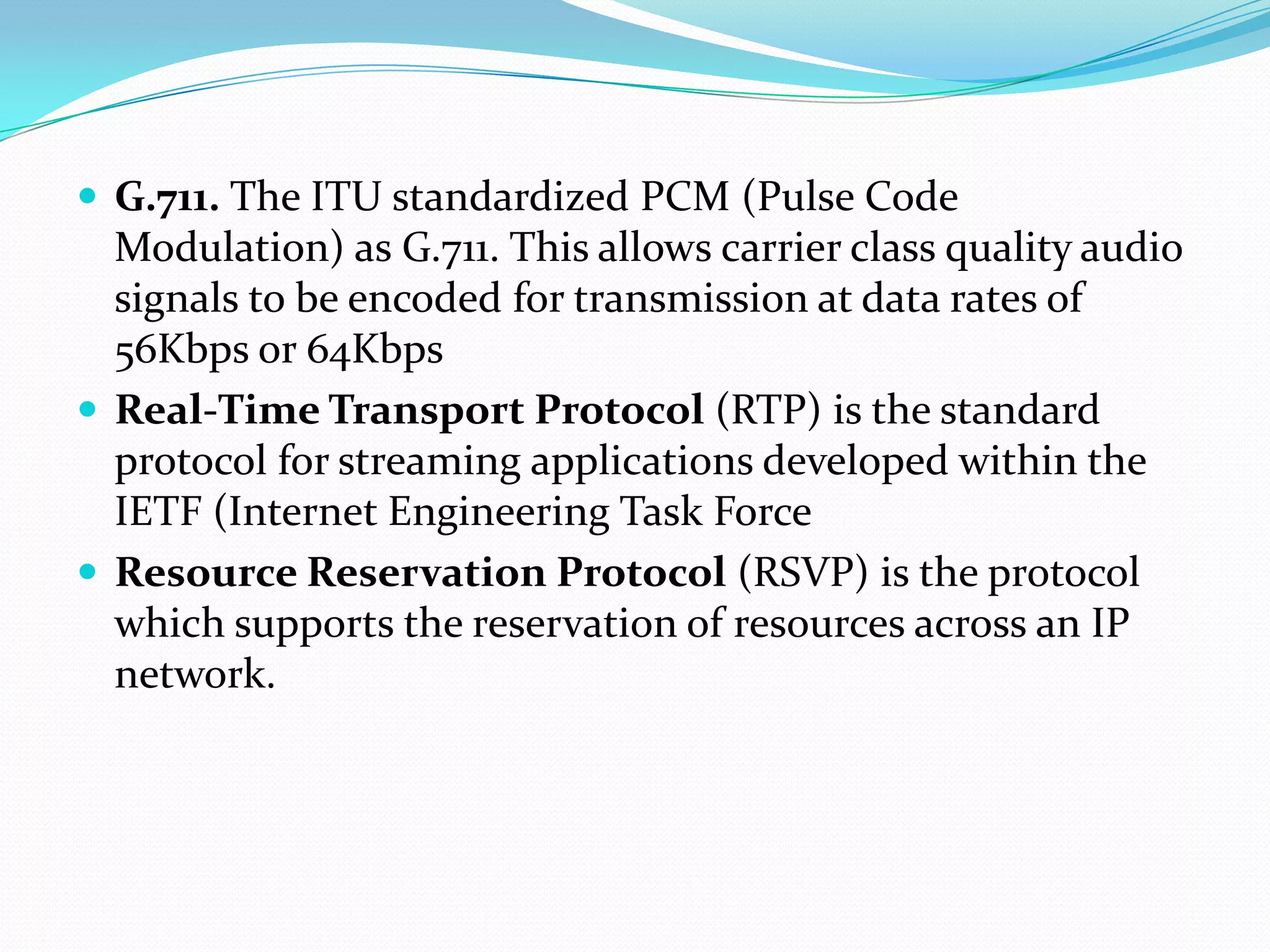 voice over internet protocol | PPTX