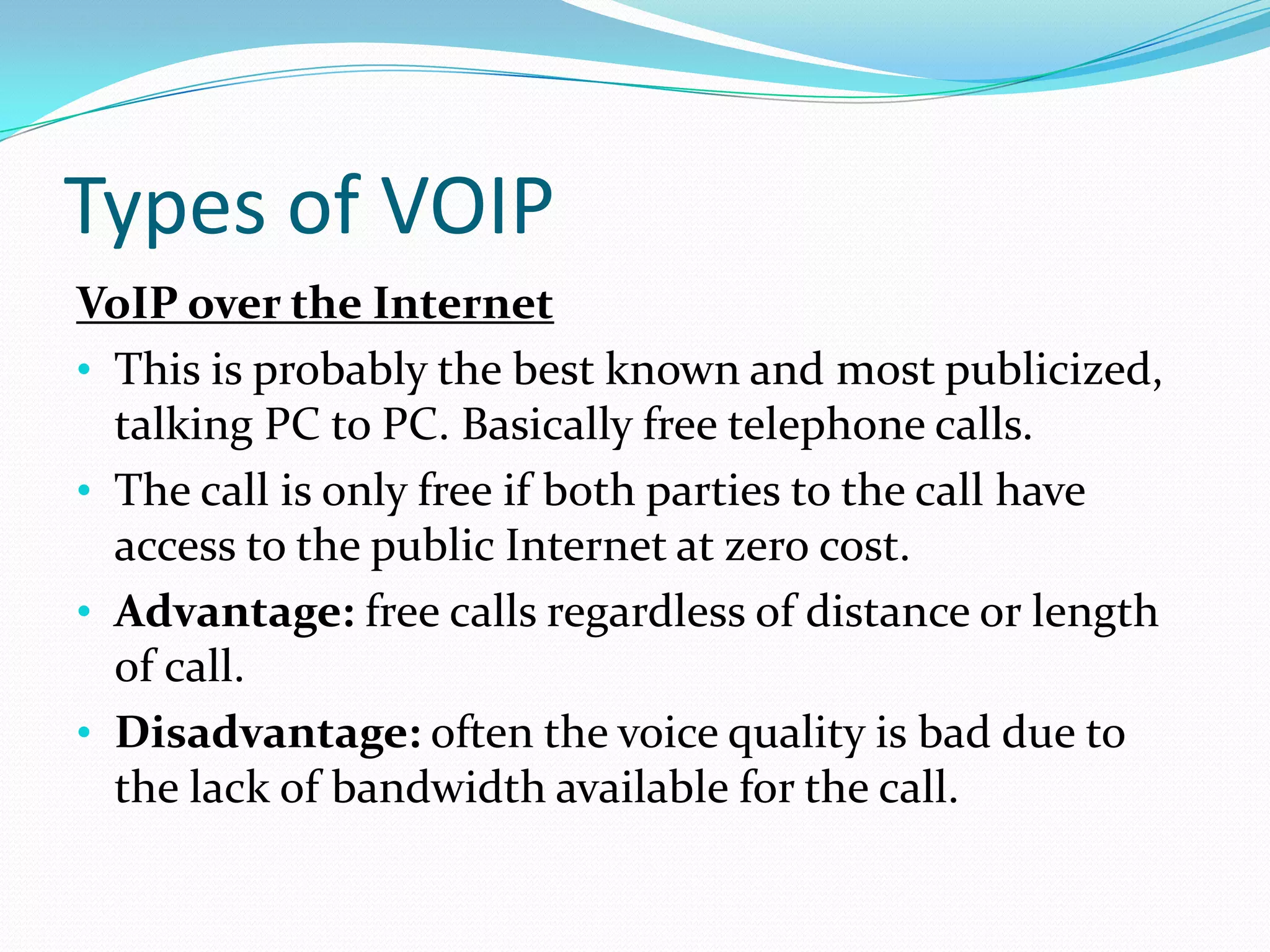 Voice Over Internet Protocol Pptx Digital Audio Computer Software And Applications