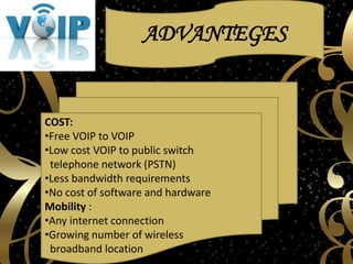 VIOP , SKYPE and OOVOO | PPTX