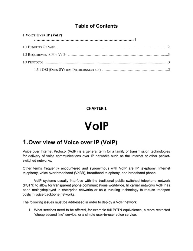 Voip | PDF
