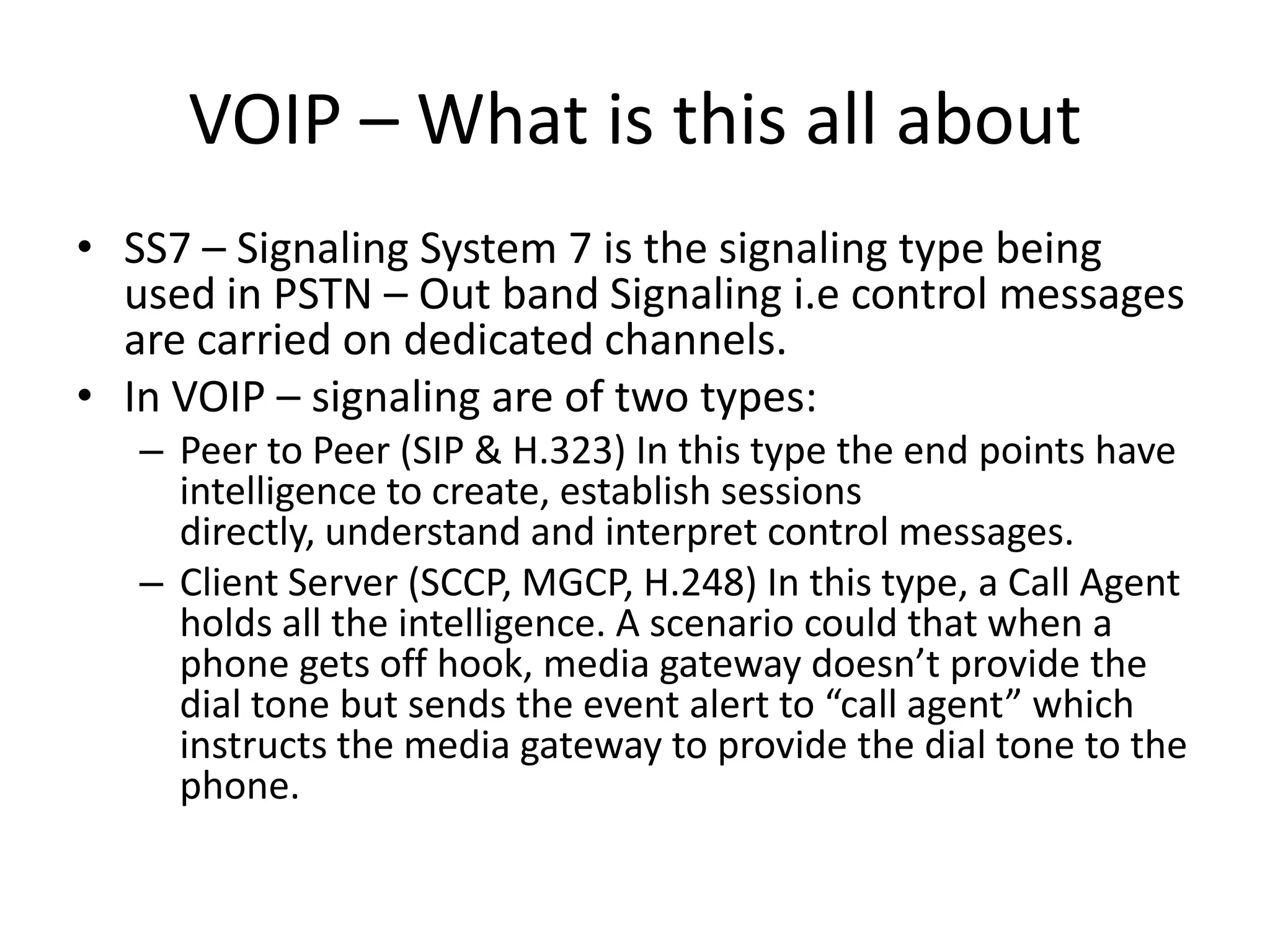 Voip basics | PPTX | Computer Networking | Computing