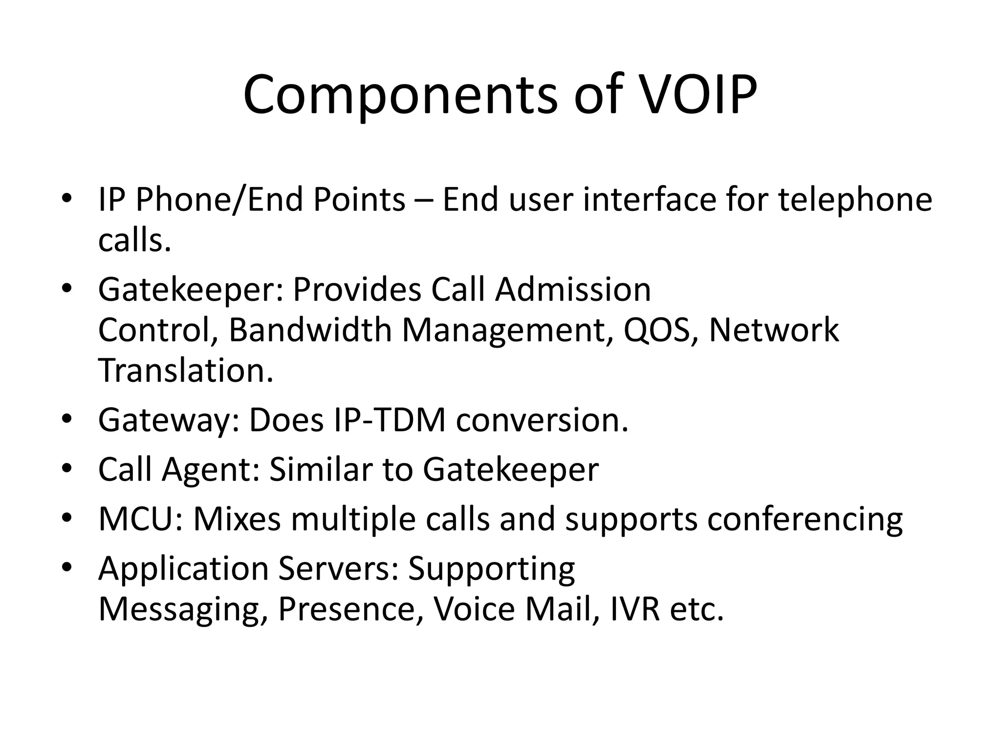 Voip basics | PPTX | Computer Networking | Computing