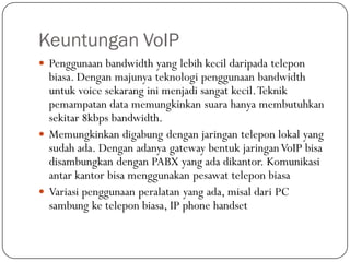 VoIP for networking class-sh | PDF