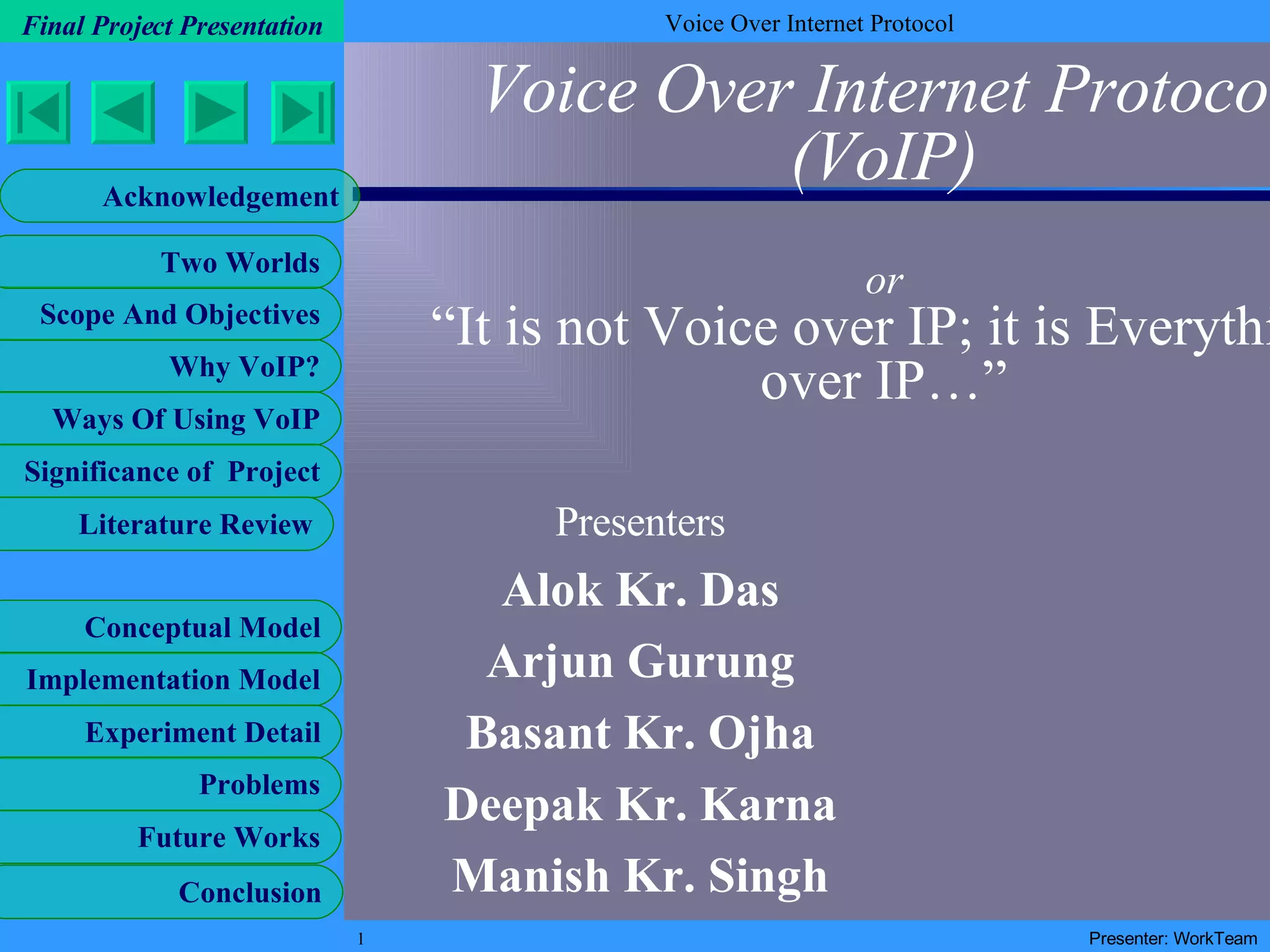 Voip Ppt | PPT