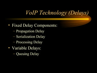 VoIP Technology Developments Net@EDU | PPT | Technology & Computing
