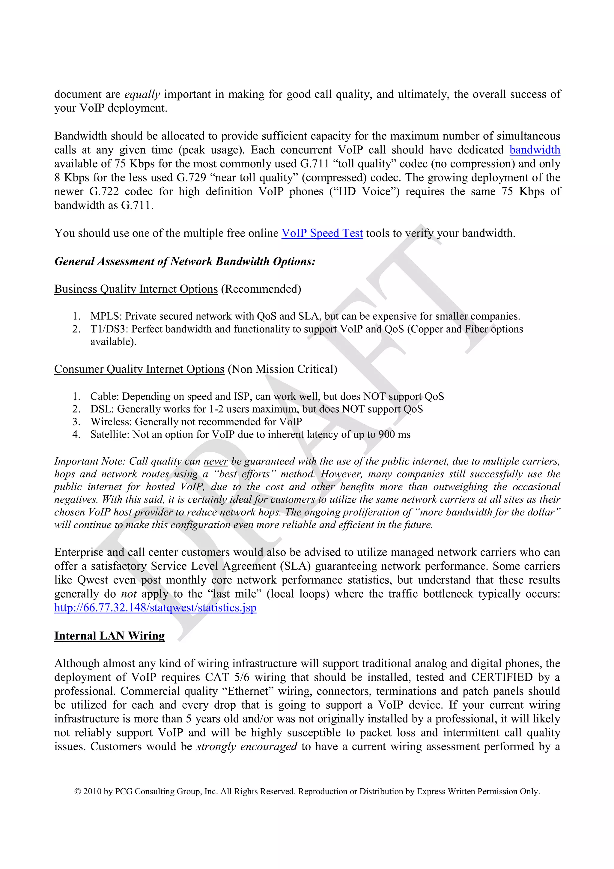 VoIP 101 White Paper | PDF