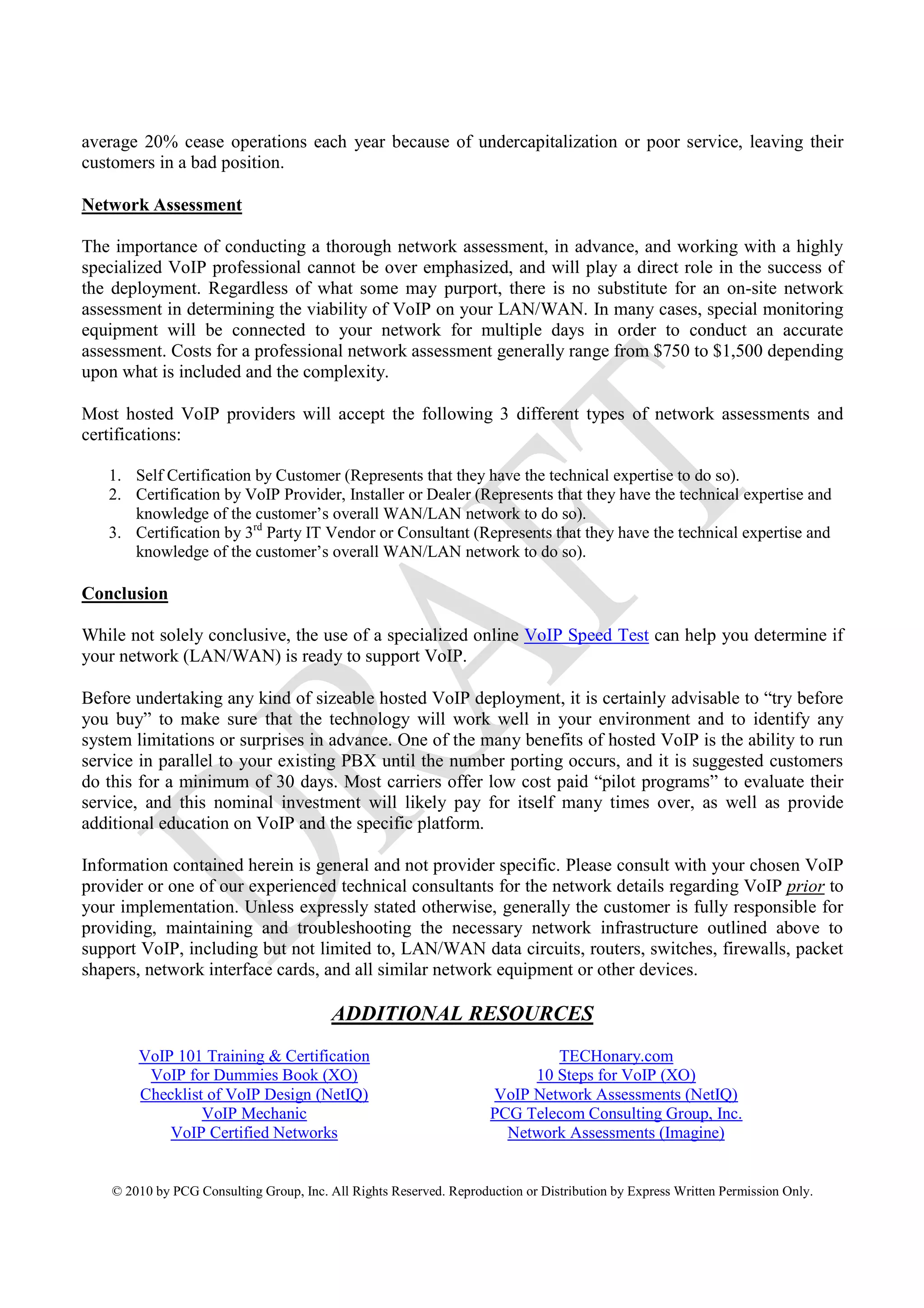 VoIP 101 White Paper | PDF