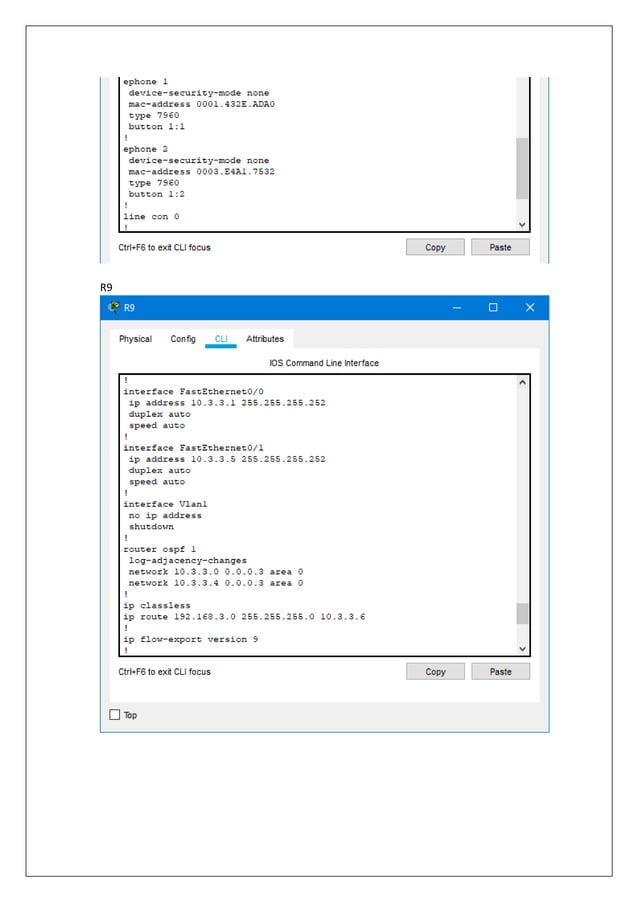 VoIP and data communication using cisco packet tracer | PDF